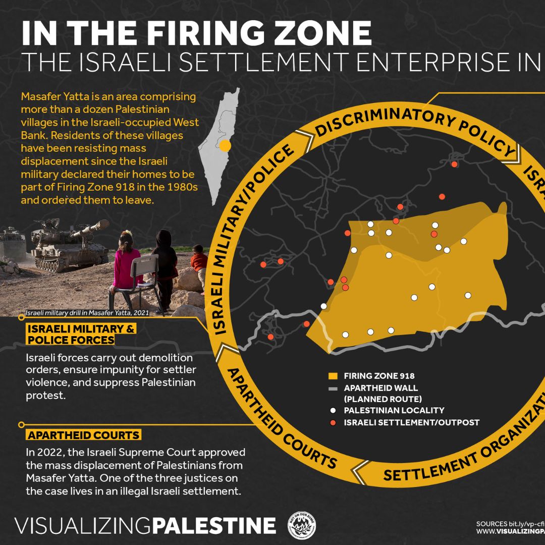 In the Firing Zone - Visualizing Palestine